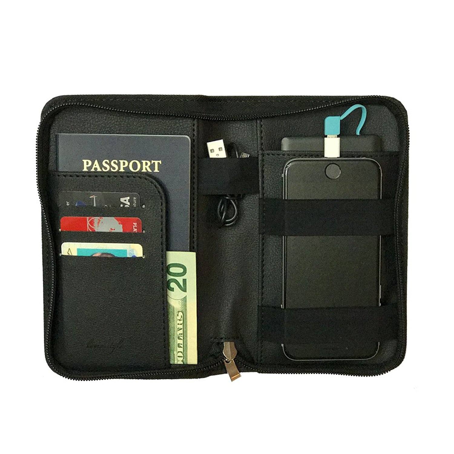 This Passport Holder Also Charges Your Cell Phone - Destination Tips